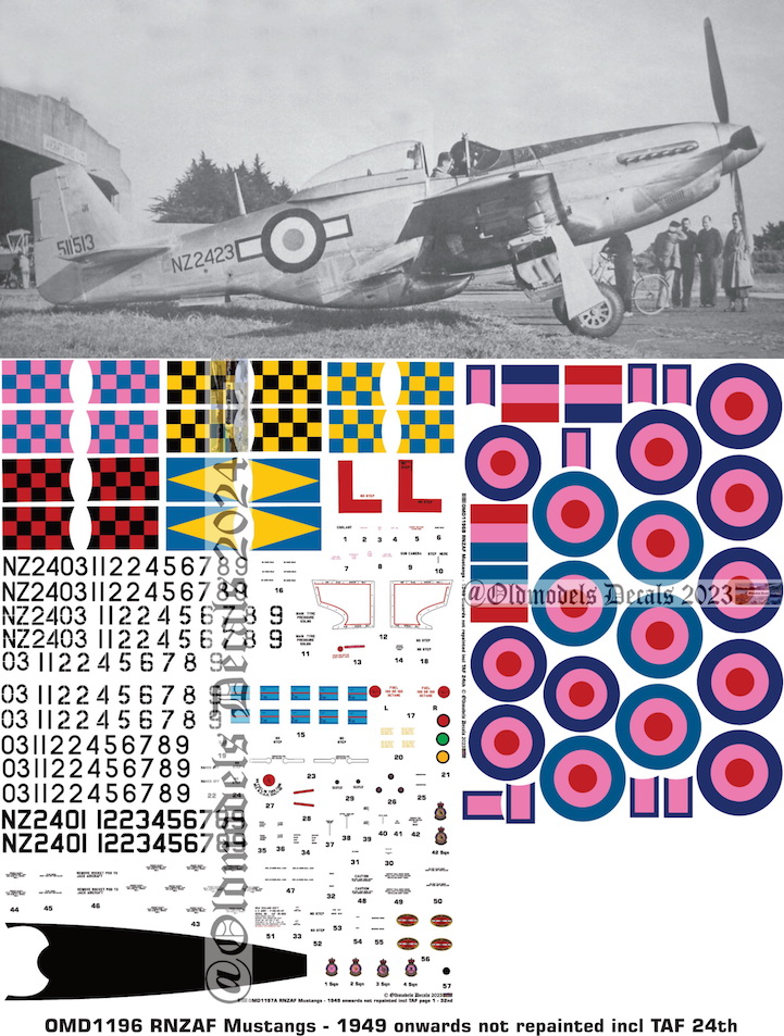 1:24th Scale Decals
